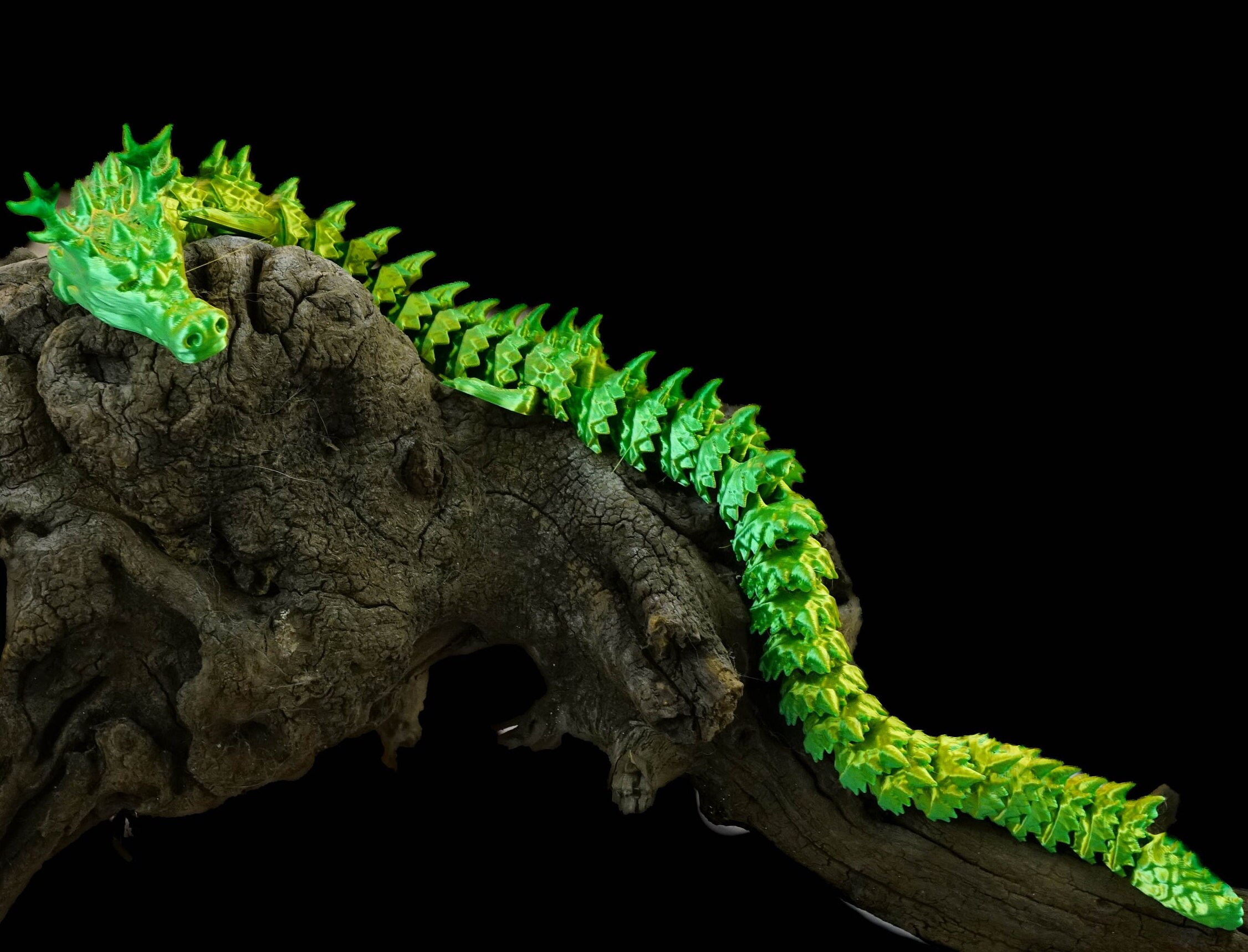 Articulated X-mass Dragon 3D Print - Etsy