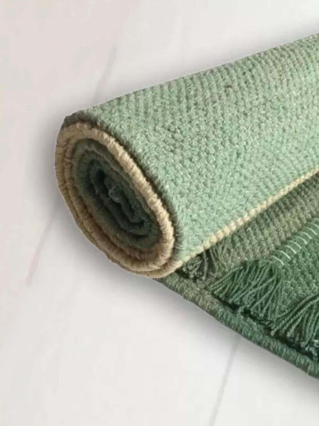 Natural Herbs Infused Organic Cotton Yoga Mat for Yoga & Meditation ...