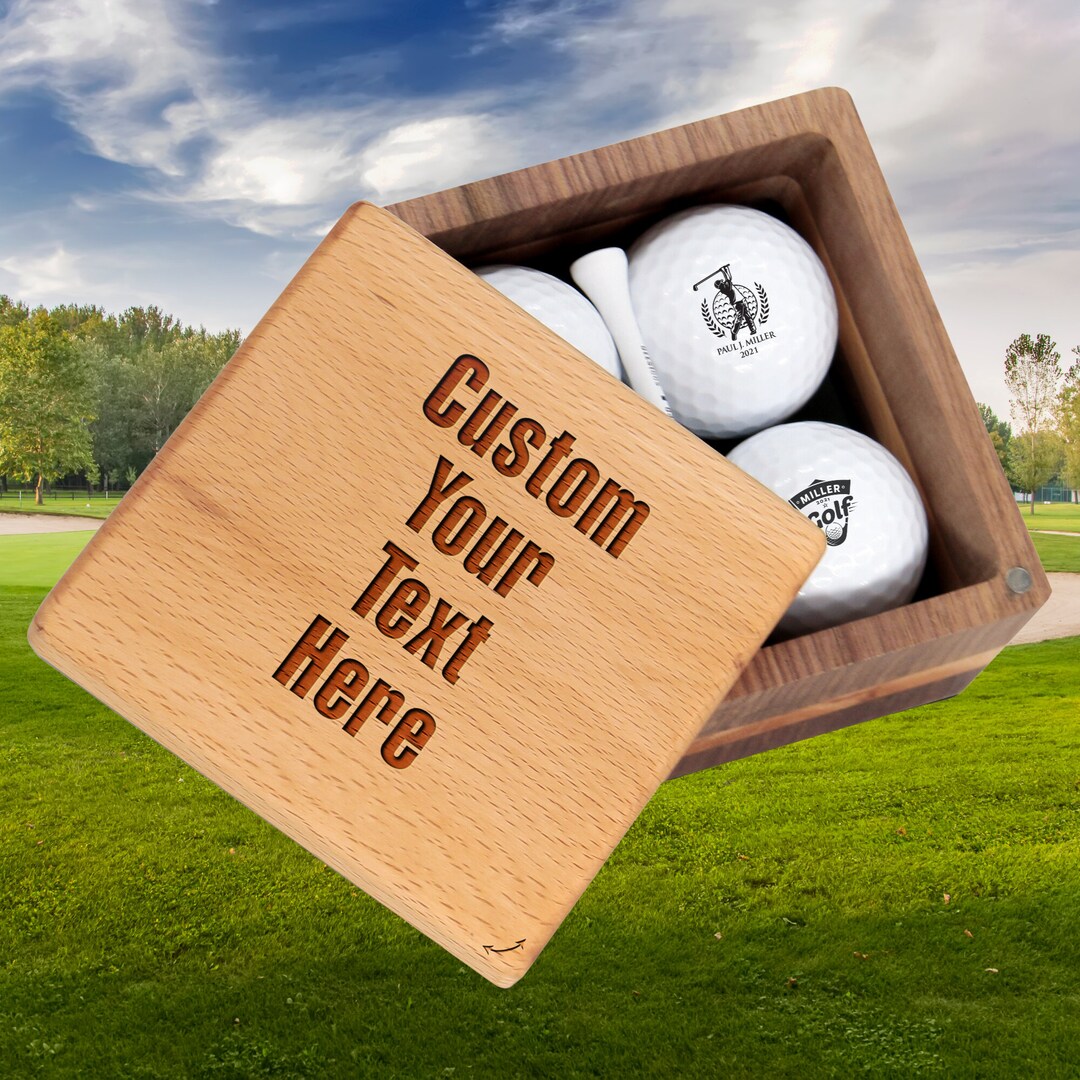 Personalized Text Gifts for Men Women - Colorful Golf Set With Your Own ...