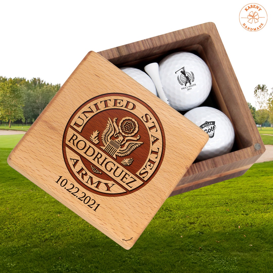 Custom Golf Gift for Military Veteran in Navy, Air Force, Army, Coast ...