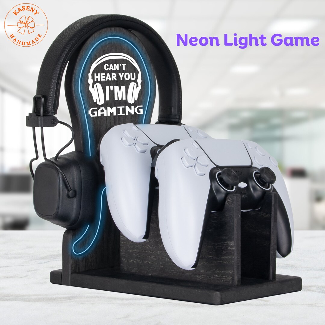 Custom Controller Stand for Xbox Series X/S PS4 PS5 Game Switch. Light ...