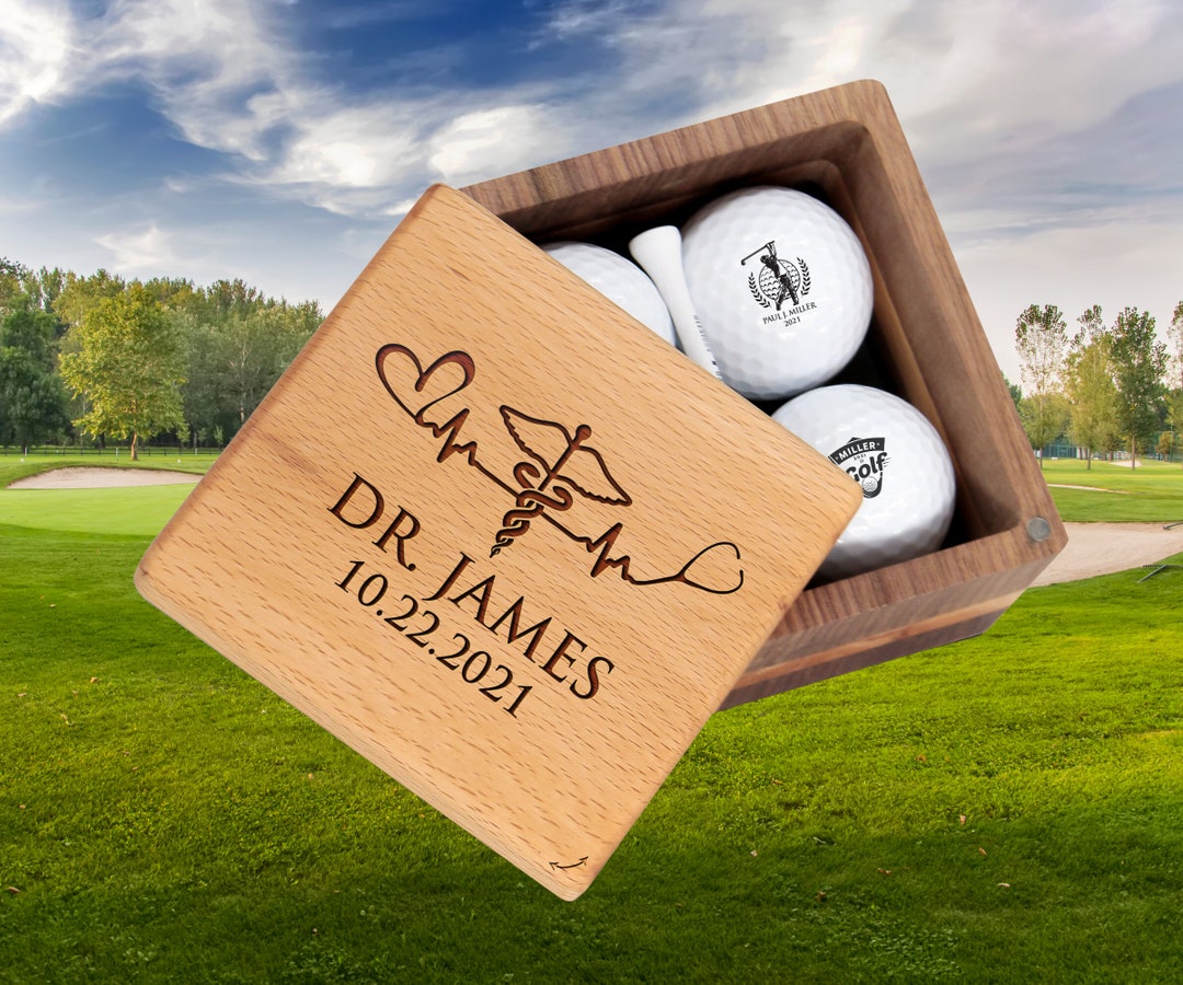 Personalized Golf Gift for Doctor Nurse Unique Golf Set With Balls and ...