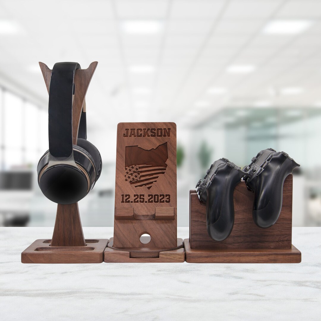 Personalized Ohio Gamer Gift for Men Teenage Boy, Ohio State & American ...