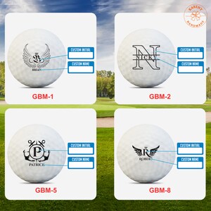 Personalized Golf Gift With Skull & Sticks Silhouette. Unique Golf Set ...