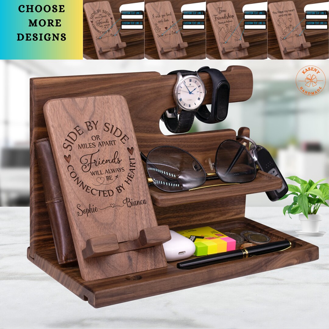 Friendship Will Always Be Connected by Heart - Docking Station Gift ...