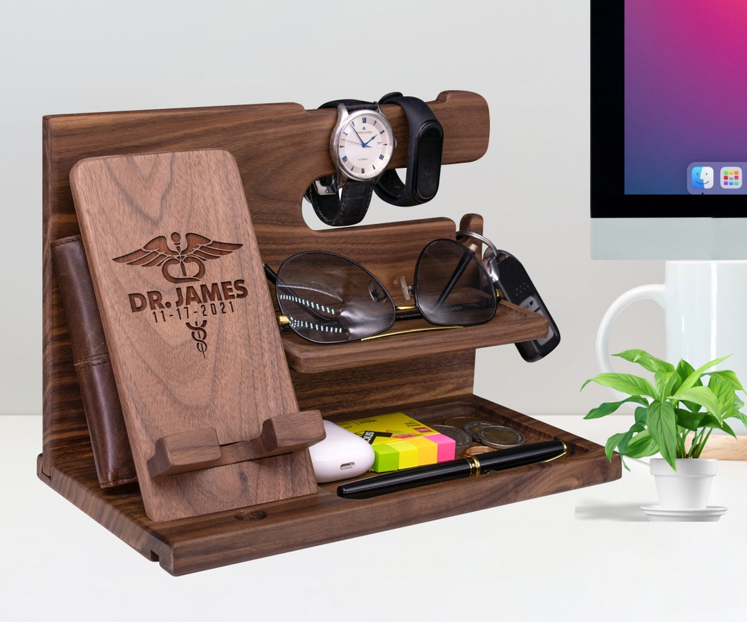 Gift for Doctor Personalized Desk Organizer Unique Gift Idea for ...