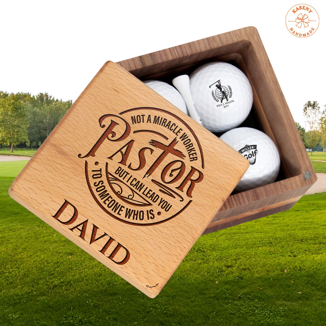 Personalized Pastor Golf Gift, Priest Gift for Co-worker, Boss on ...