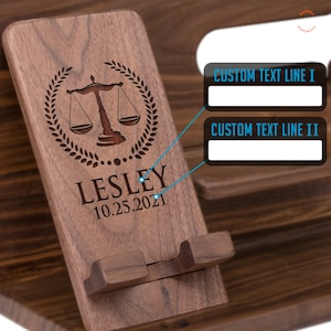 Personalized Appreciation Gift for Lawyer With Justice Scale Symbol ...