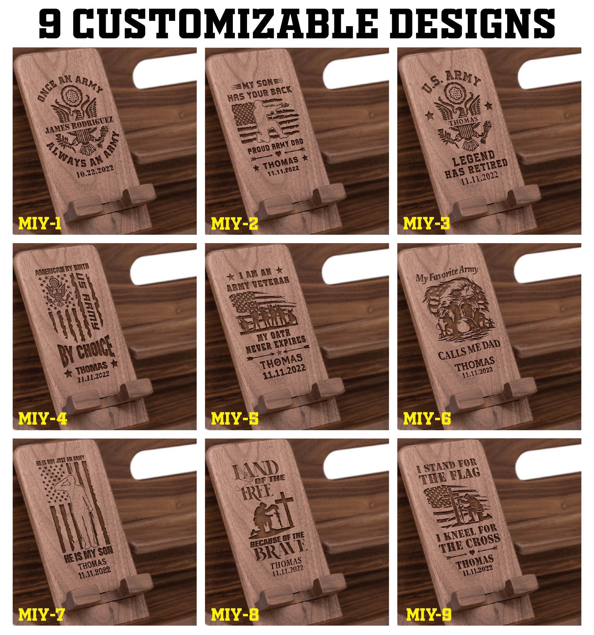 Gift for US Army Military Once an Army Always an Army - Etsy