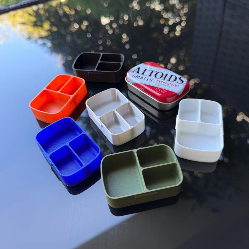 Altoids Smalls Tin Organizer Inserts: Versatile Storage Dividers - Etsy