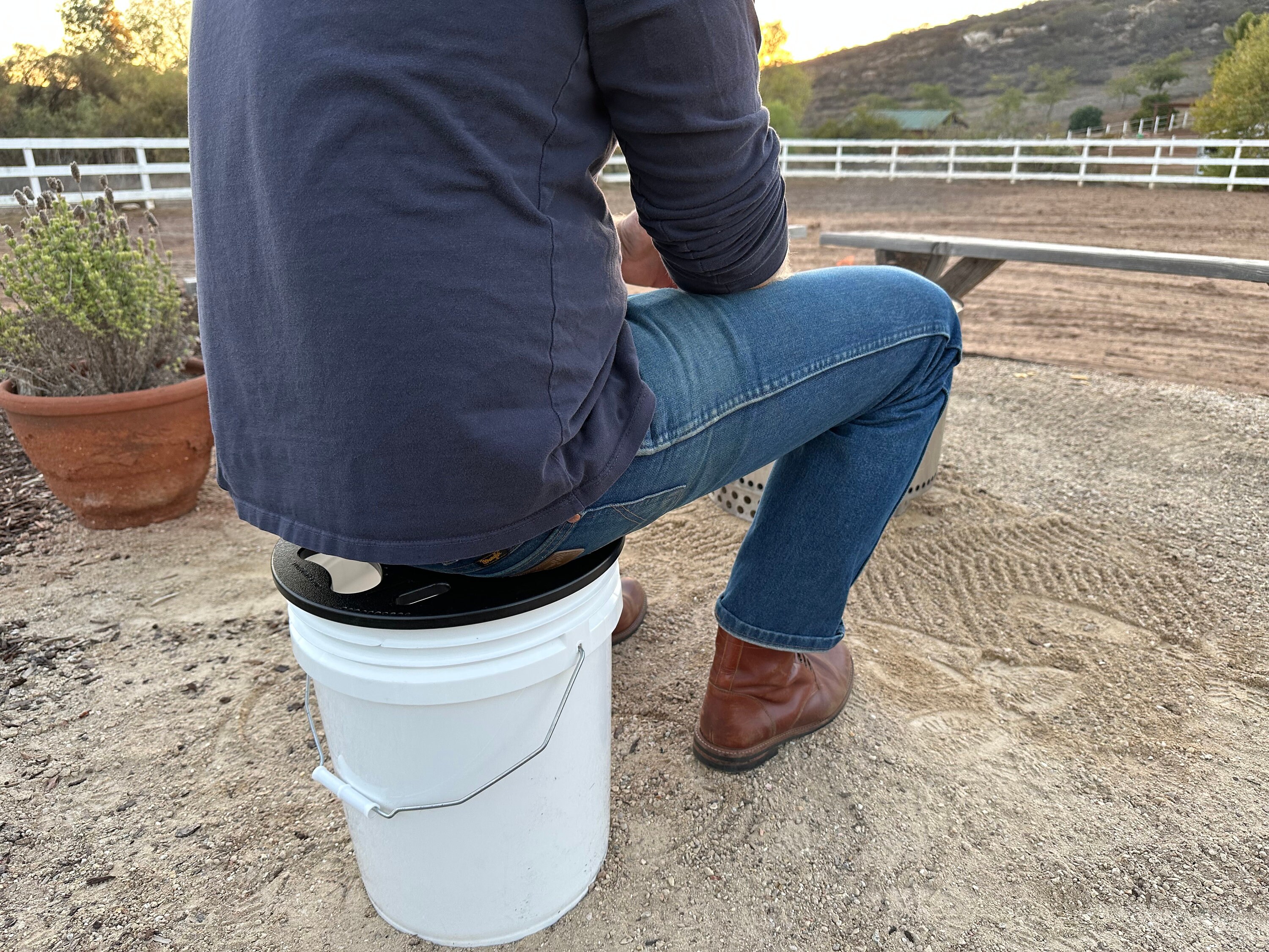 5 Gallon Bucket Cutting Board Top - Etsy