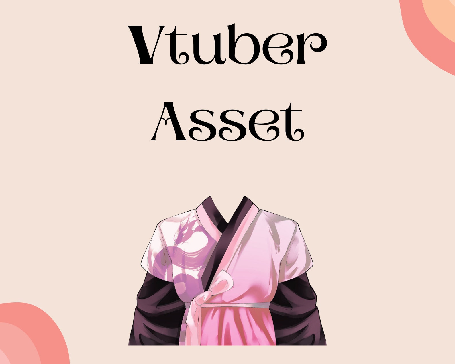 Vtuber Asset Outfit PNG Download - Etsy
