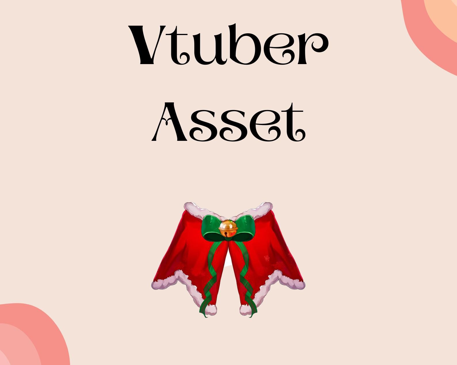 Vtuber Asset Christmas Cape PNG Download - Etsy