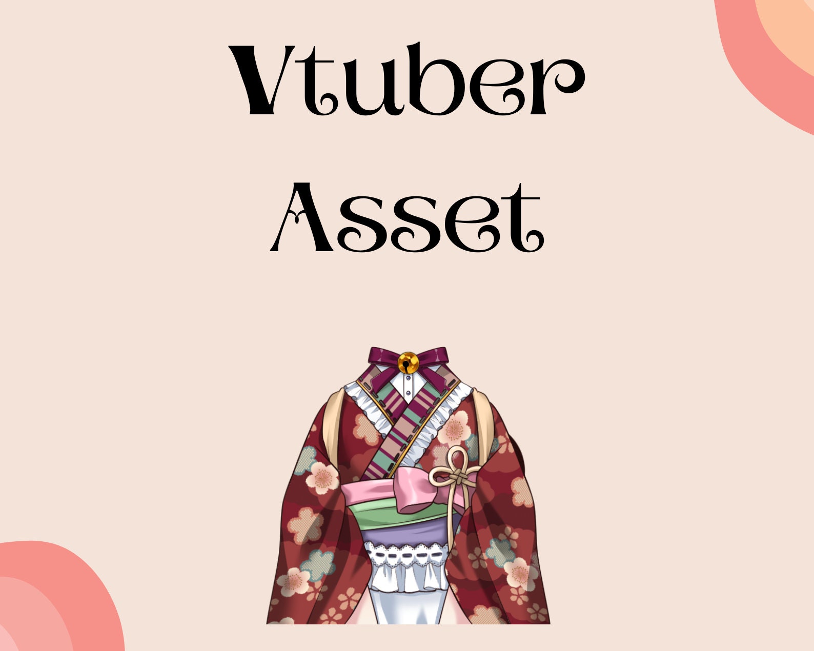 Vtuber Asset Outfit Dress PNG Download - Etsy