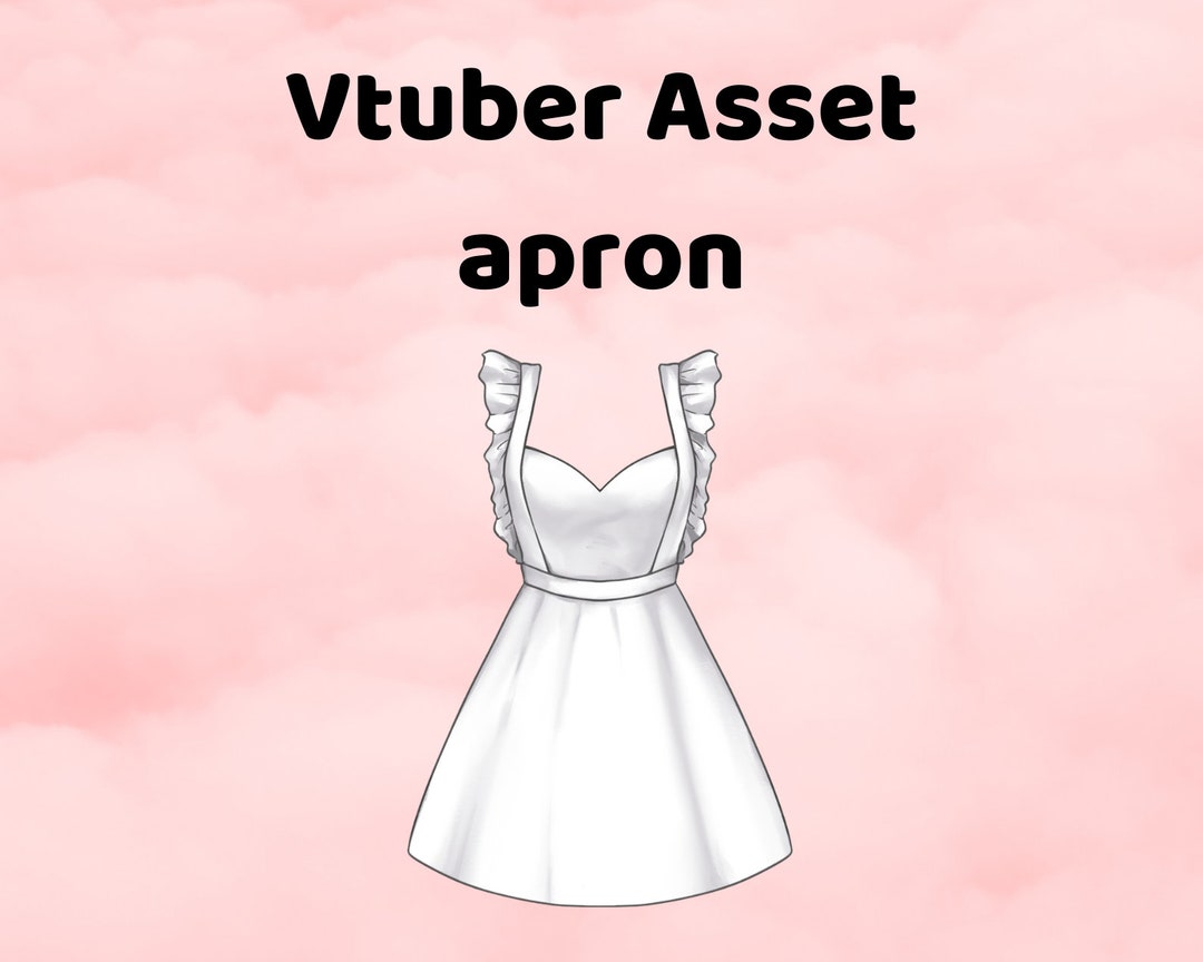 Vtuber Asset Apron PNG Download - Etsy