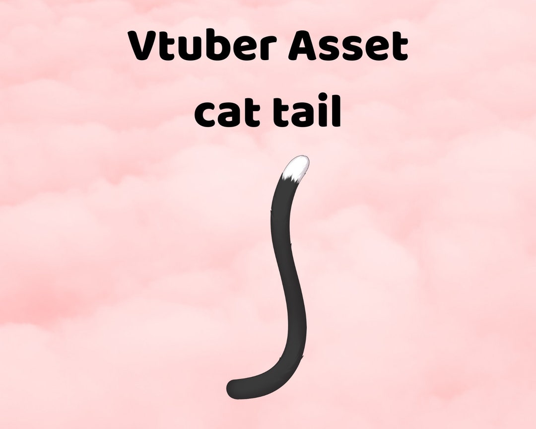 Vtuber Asset Cat Tail PNG Download - Etsy