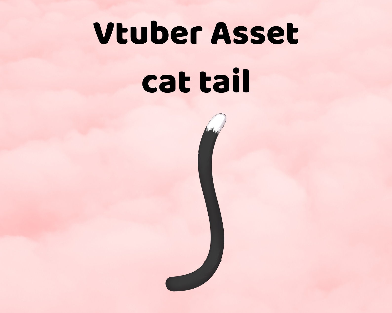Vtuber Asset Cat Tail Png Download Etsy