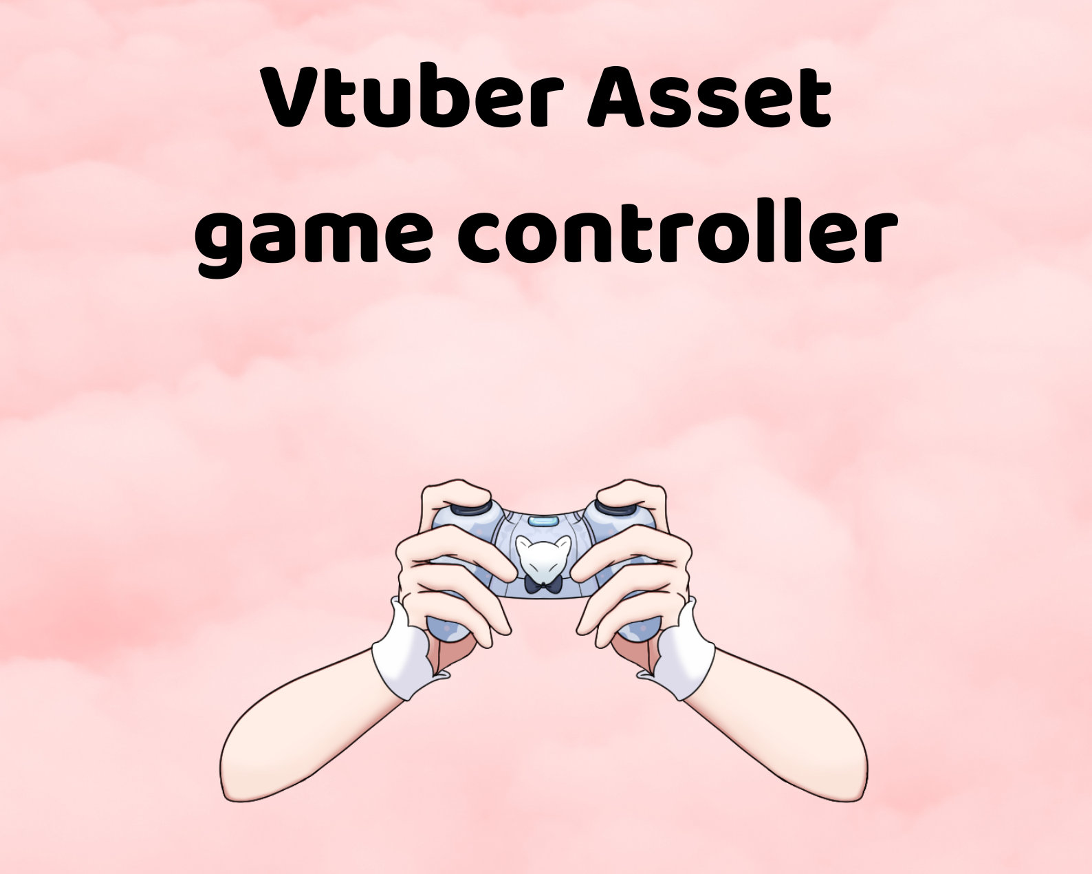 Vtuber Asset Game Controller Hands Png Download Etsy 