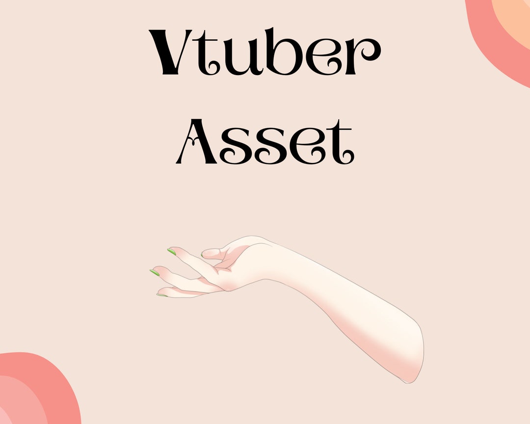 Vtuber Asset Arm PNG Download - Etsy