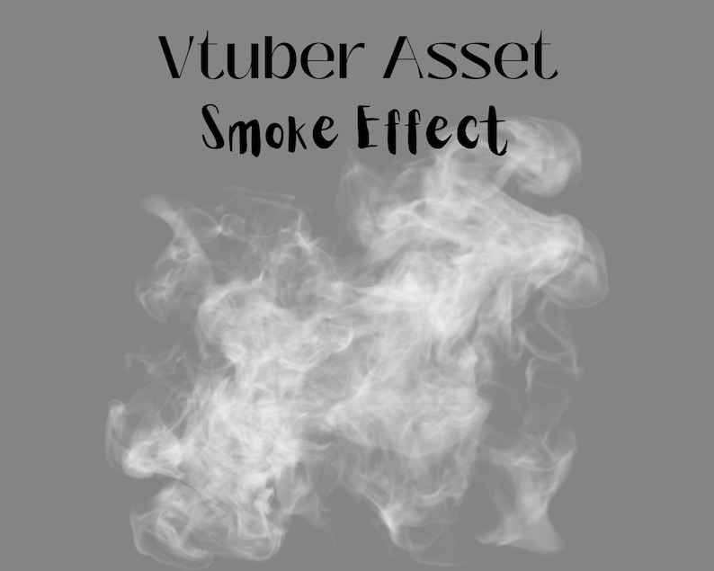 Vtuber Asset Smoke Effect / 3 Smoke Designs / PNG Transparent ...