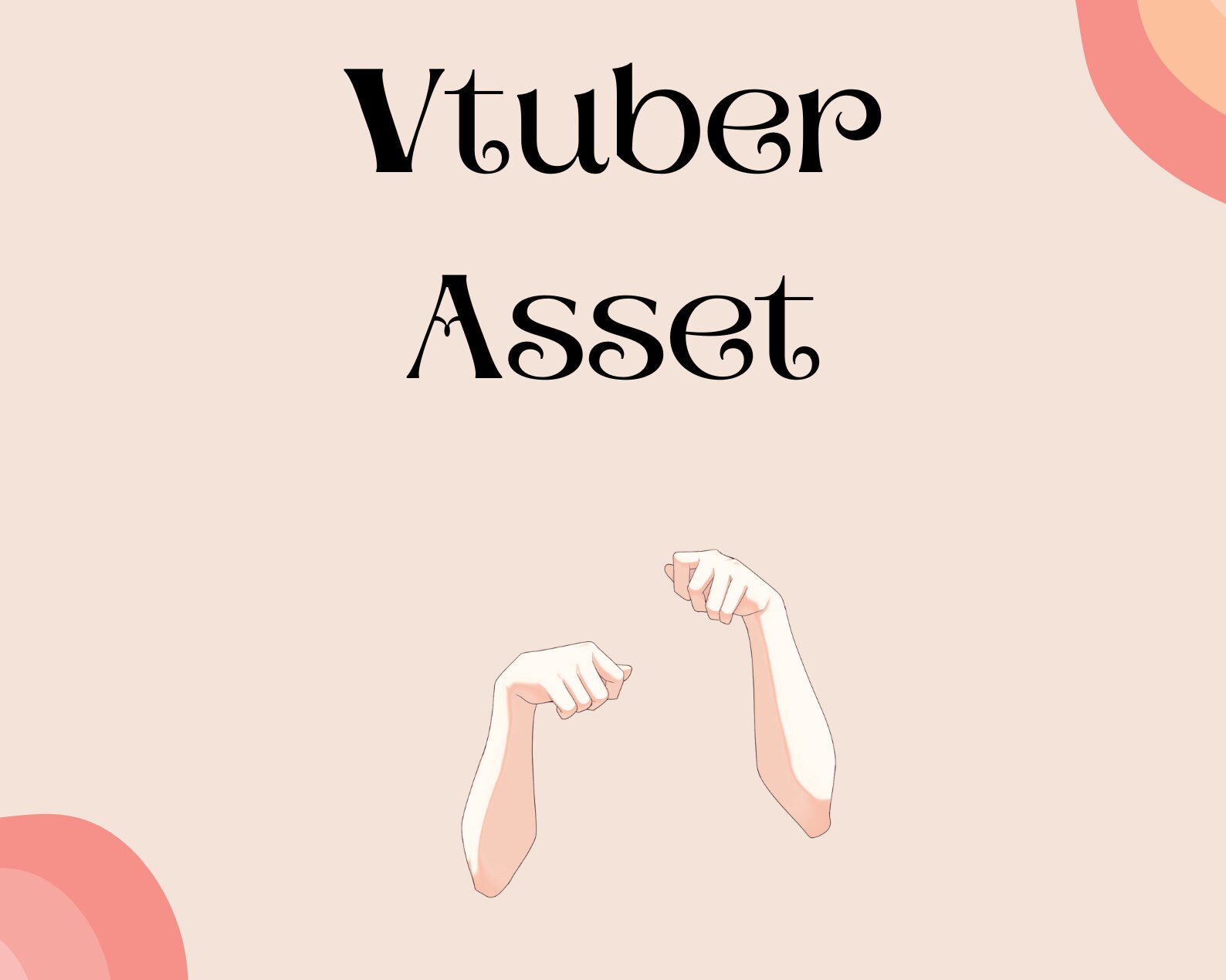 Vtuber Asset Hands PNG Download - Etsy