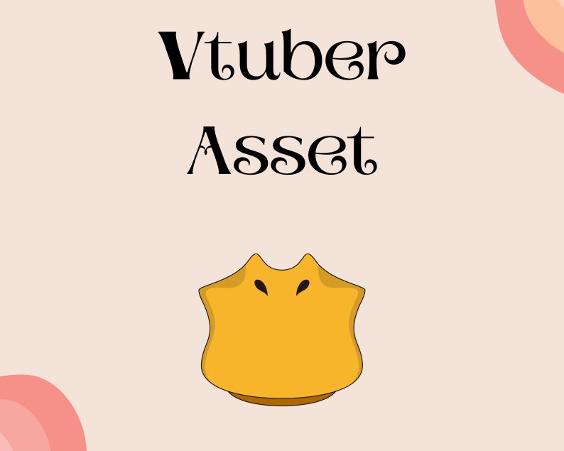 Vtuber Asset Duck Mouth PNG Download - Etsy