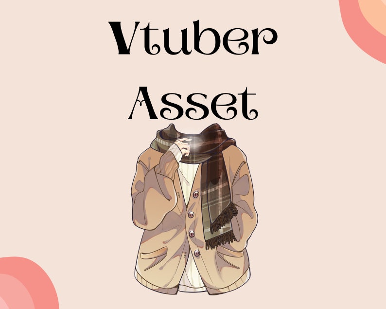 Vtuber Asset Sweater Outfit PNG Download - Etsy