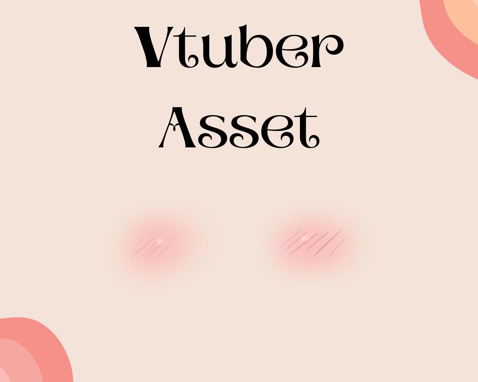 Vtuber Asset Blush Expression PNG Download - Etsy