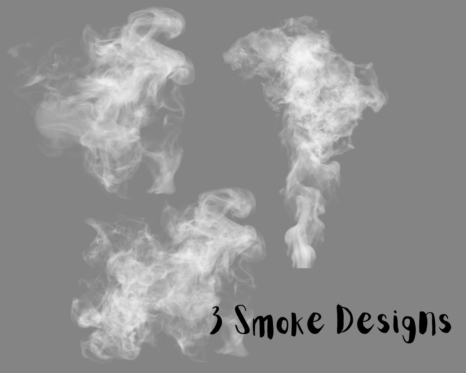 Vtuber Asset Smoke Effect / 3 Smoke Designs / PNG Transparent ...