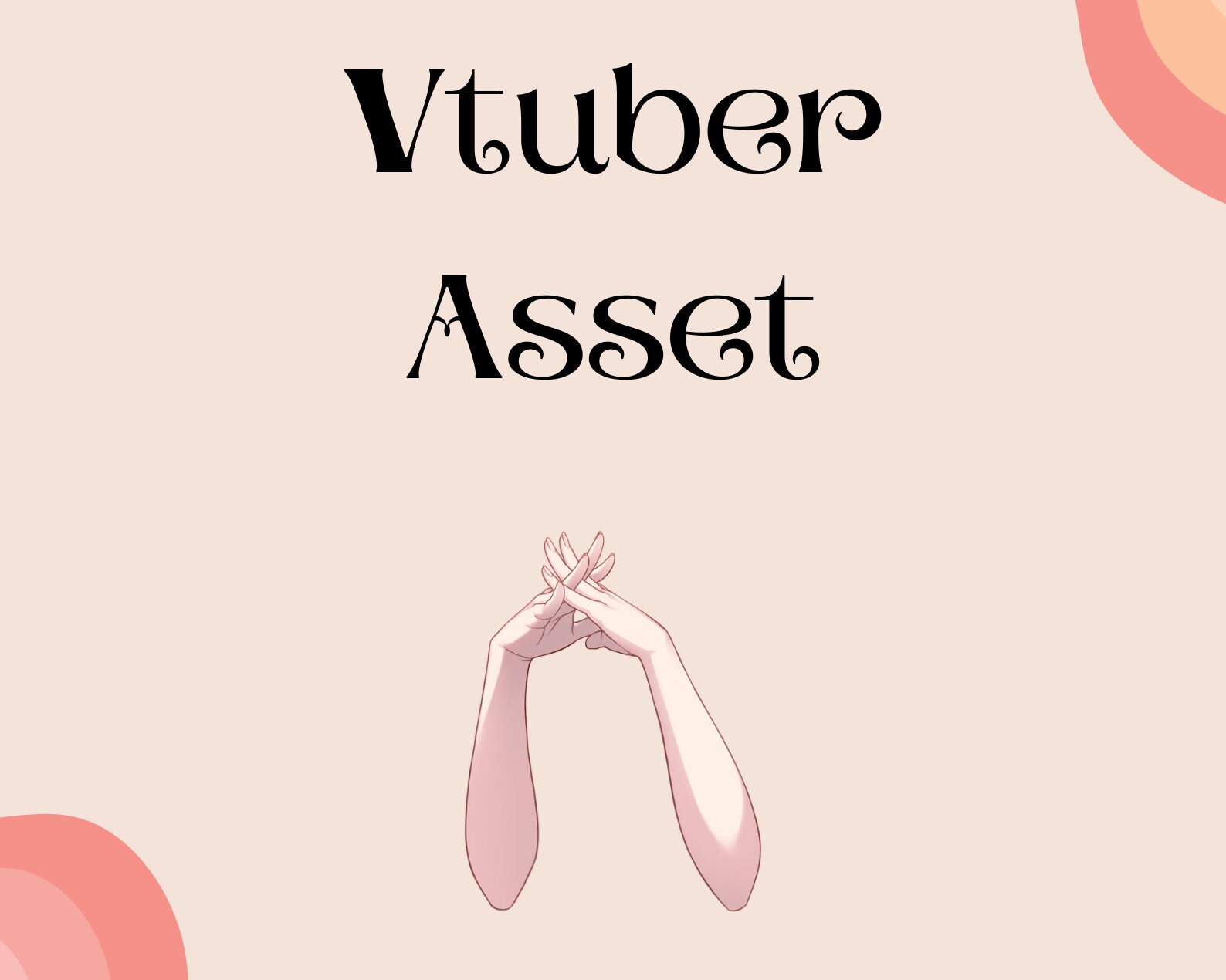 Vtuber Asset Arms PNG Download - Etsy