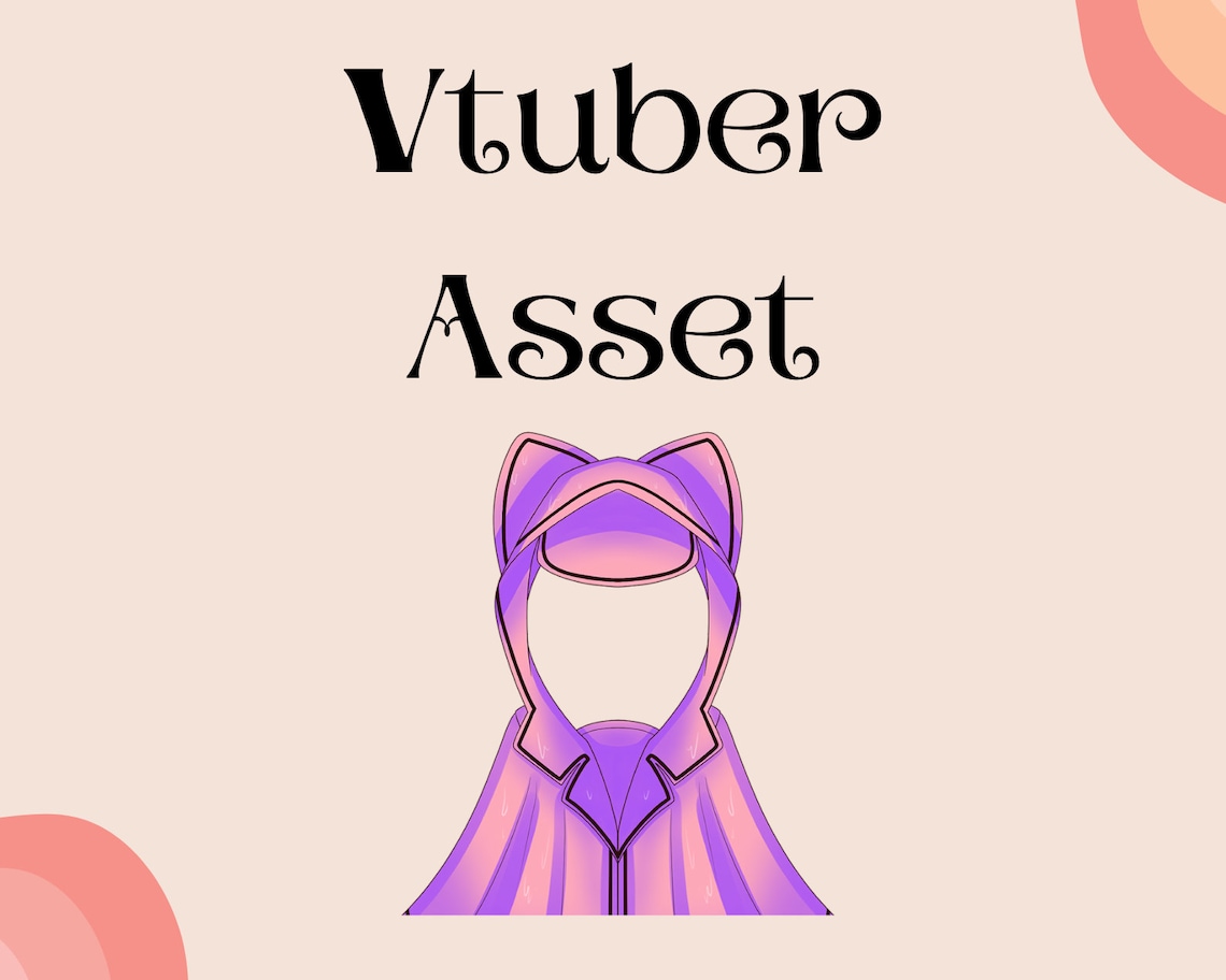 Vtuber Asset Wet Coat PNG Download - Etsy