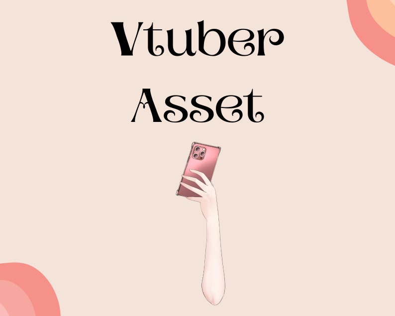 Vtuber Asset Holding Phone PNG Download - Etsy Canada