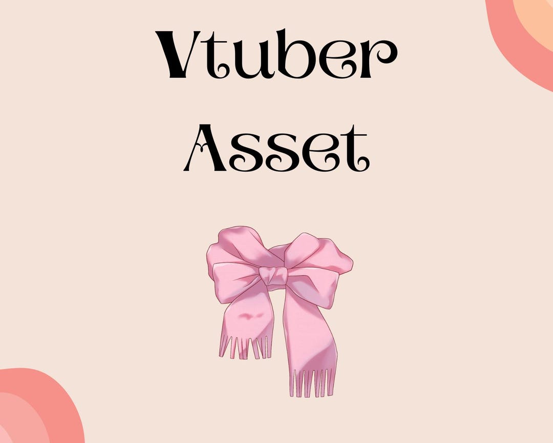 Vtuber Asset Pink Scarf PNG Download - Etsy