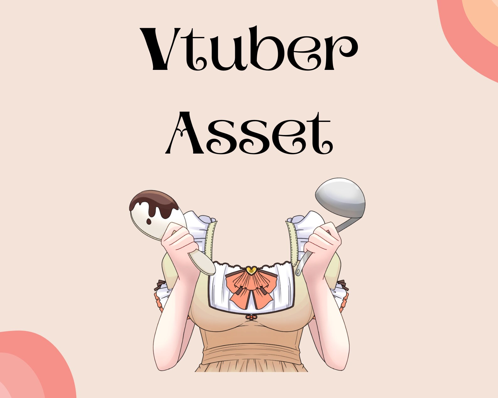 Vtuber Asset Baking PNG Download - Etsy