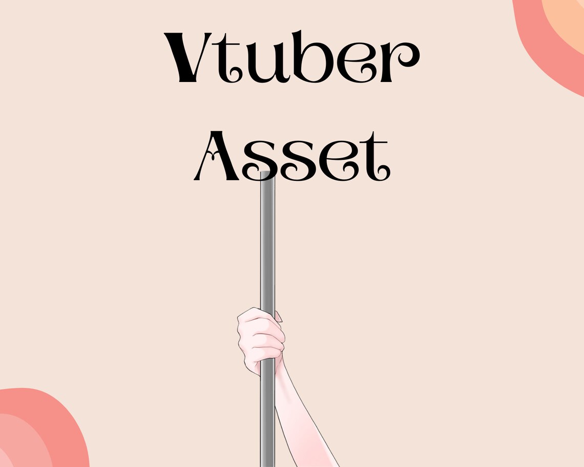 Vtuber Asset Bar Hand PNG Download - Etsy