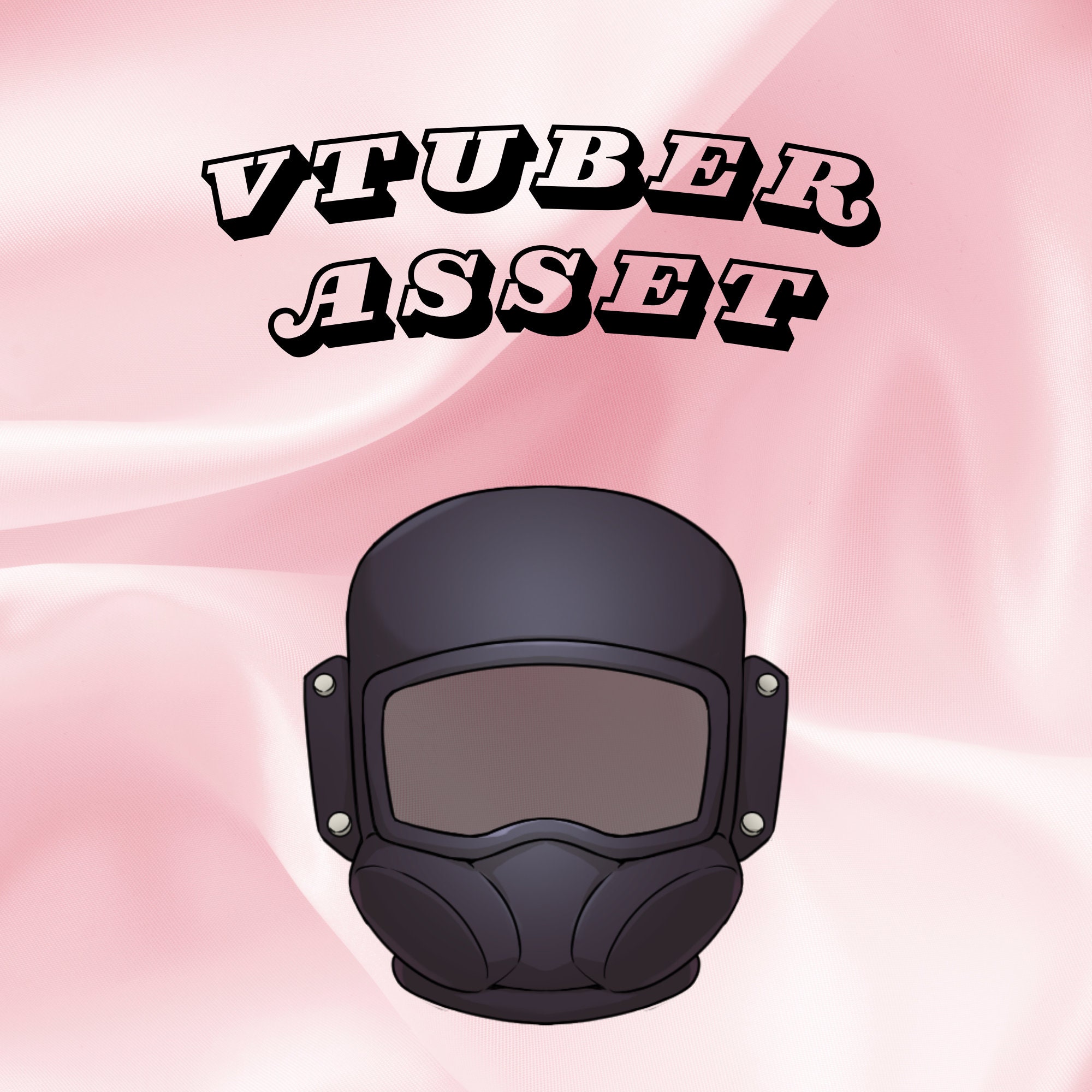 Vtuber Asset Gas Mask PNG Download - Etsy