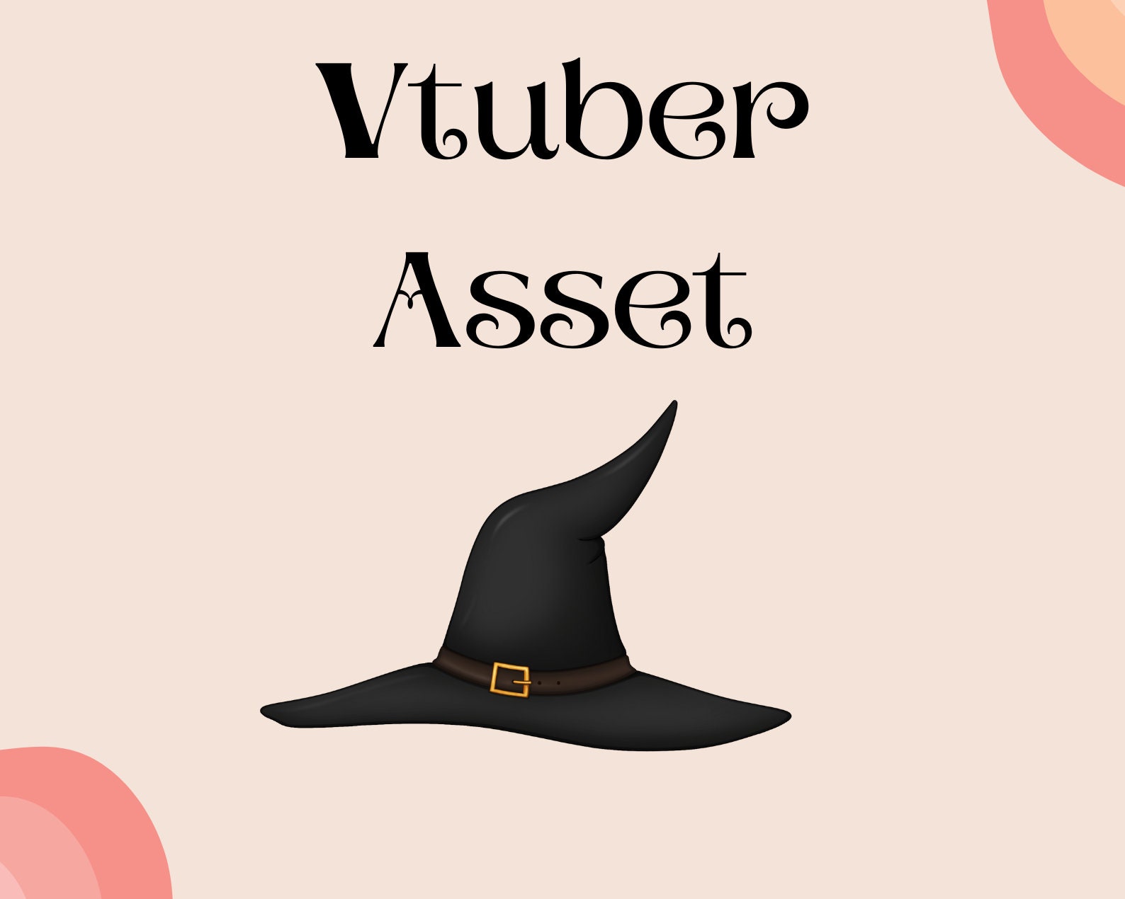 Vtuber Asset Wizard Hat PNG Download - Etsy