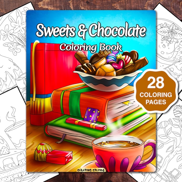 Food Coloring Book - Etsy