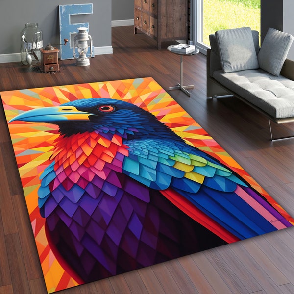 Bird Rug - Etsy