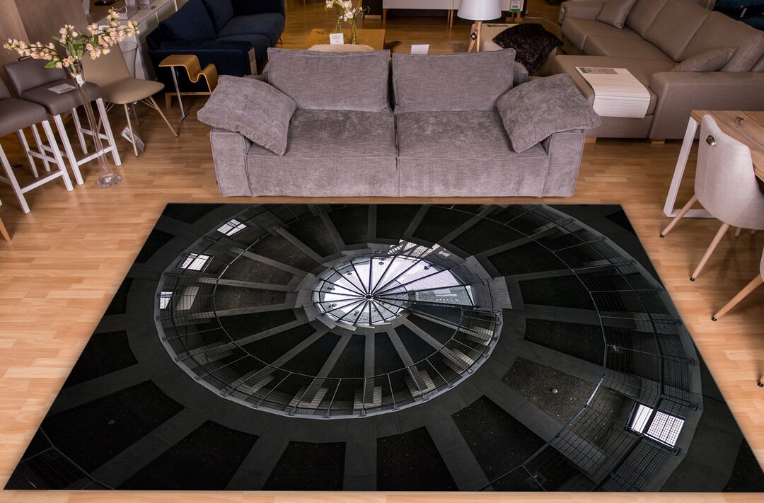 3D Vortex, Stairs Illusion Rug, for Living Room Rug,area Rug,non Slip ...