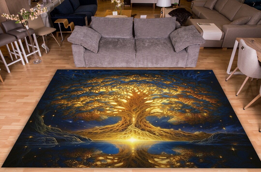 Life Tree,tree İn Pasific, Vectoral Design Rug, Tree Poster Rug ,life ...
