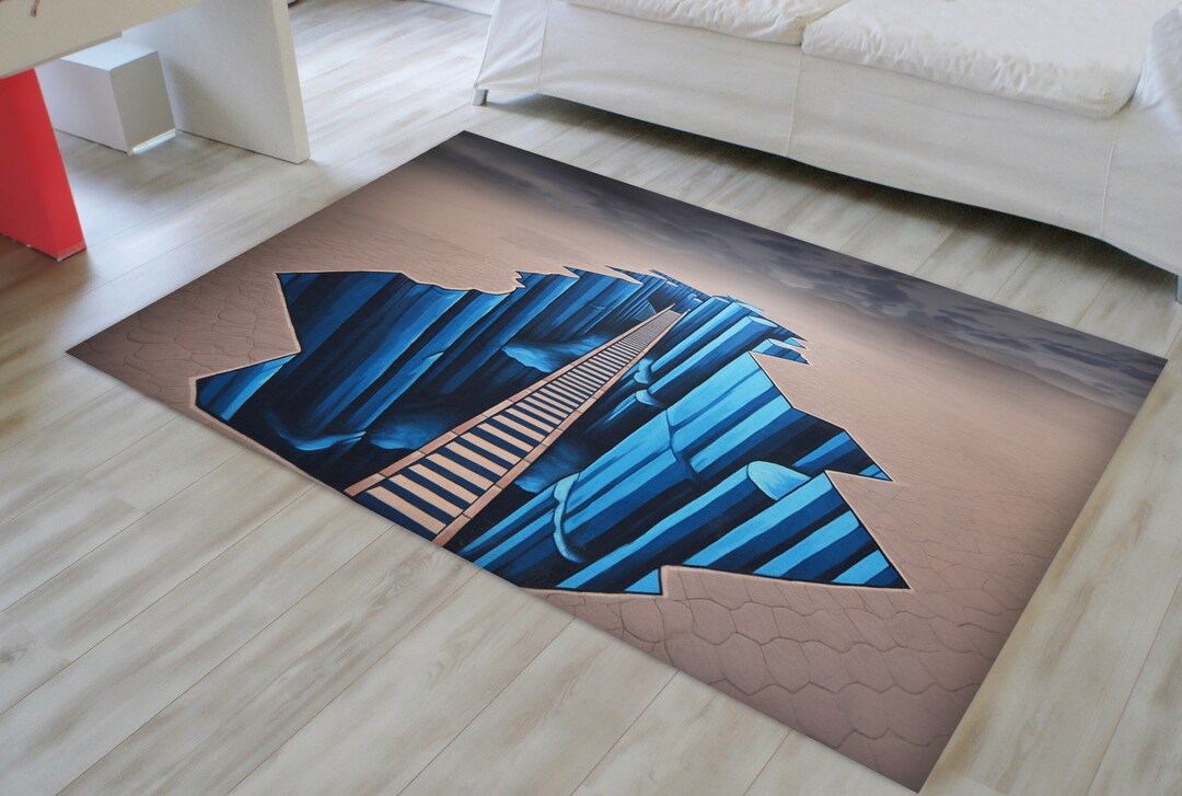 3D Rug, 3D Design, Deep Hole Rug, 3D Huge Crack, Illusion Rug,optical ...