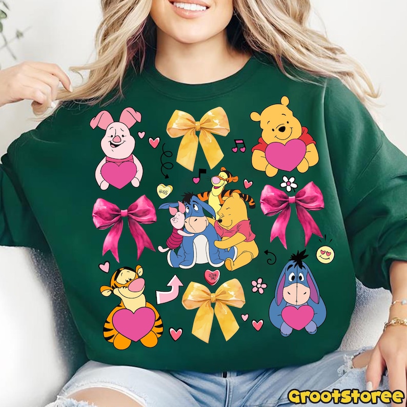 Corazón de San Valentín (Png), Oso de miel y amigos (Png), Lazo de ...