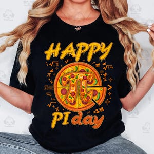 Happy Pi Day Pizza Pie Png, Happy Pi Day Shirt Design, Math Teacher ...