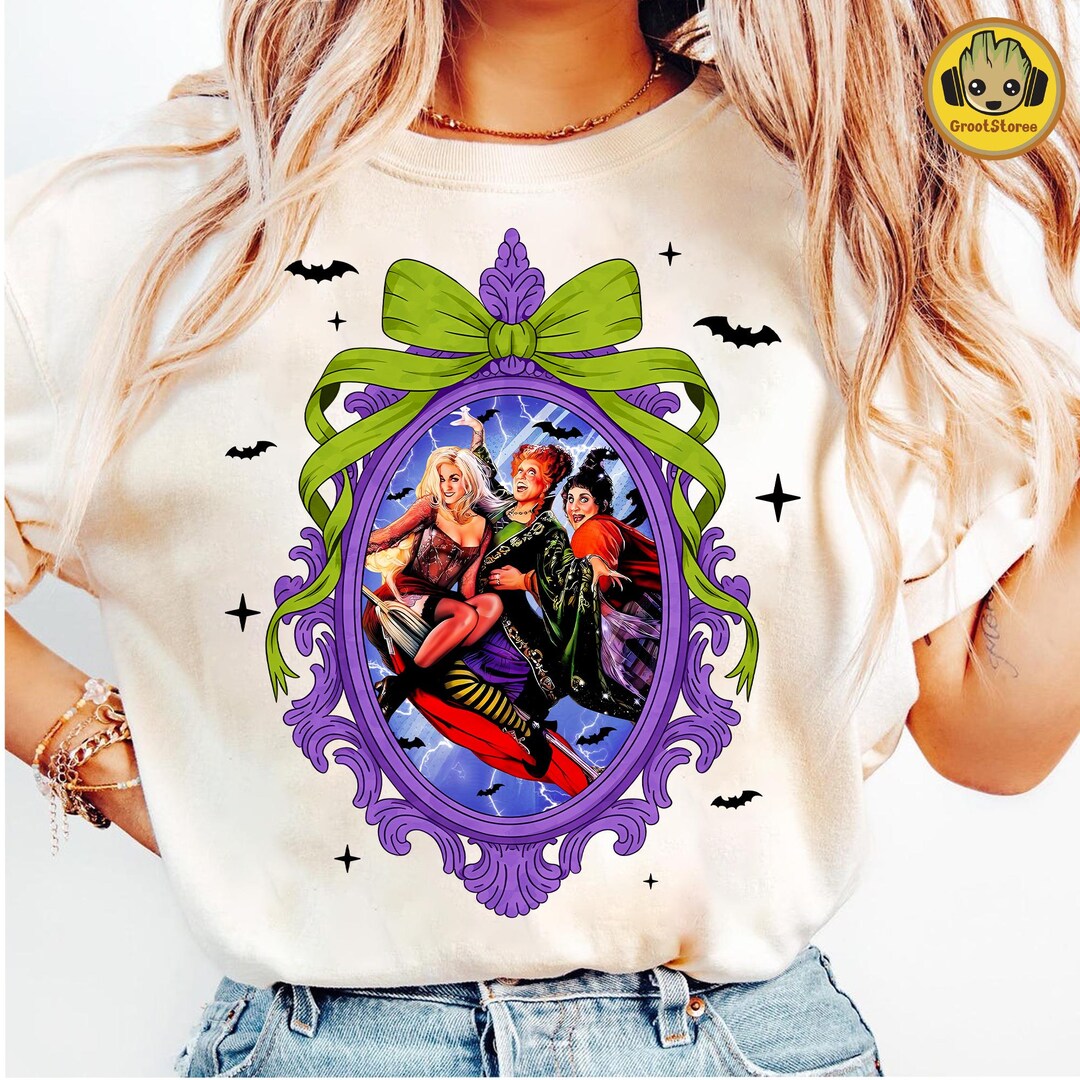 Magic Mirror Halloween Witches Png, Witches Character Png, Retro ...