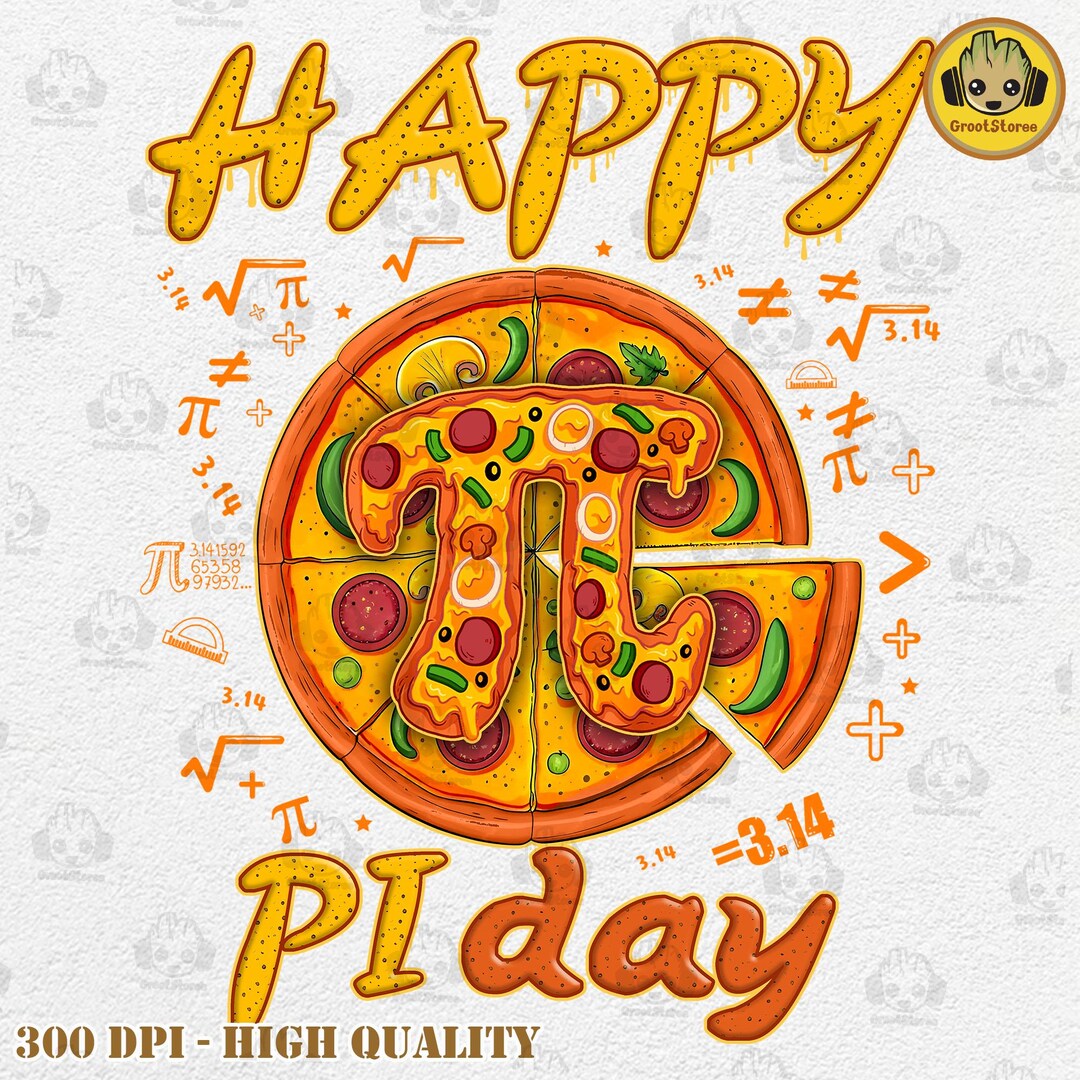 Happy Pi Day Pizza Pie Png, Happy Pi Day Shirt Design, Math Teacher ...