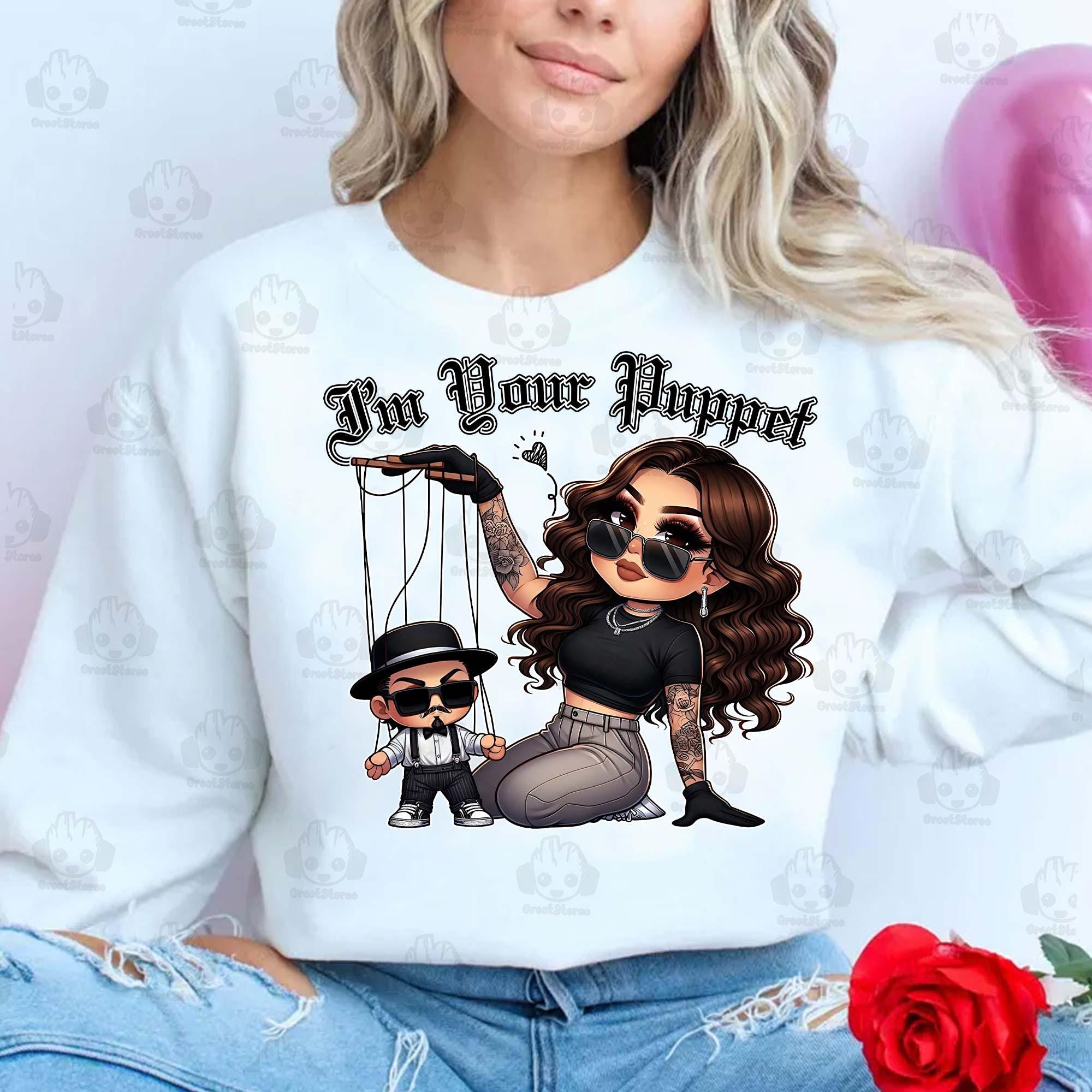 I’m Your Puppet Png, Chicano Couple Valentine's Day Png, Cholo ...