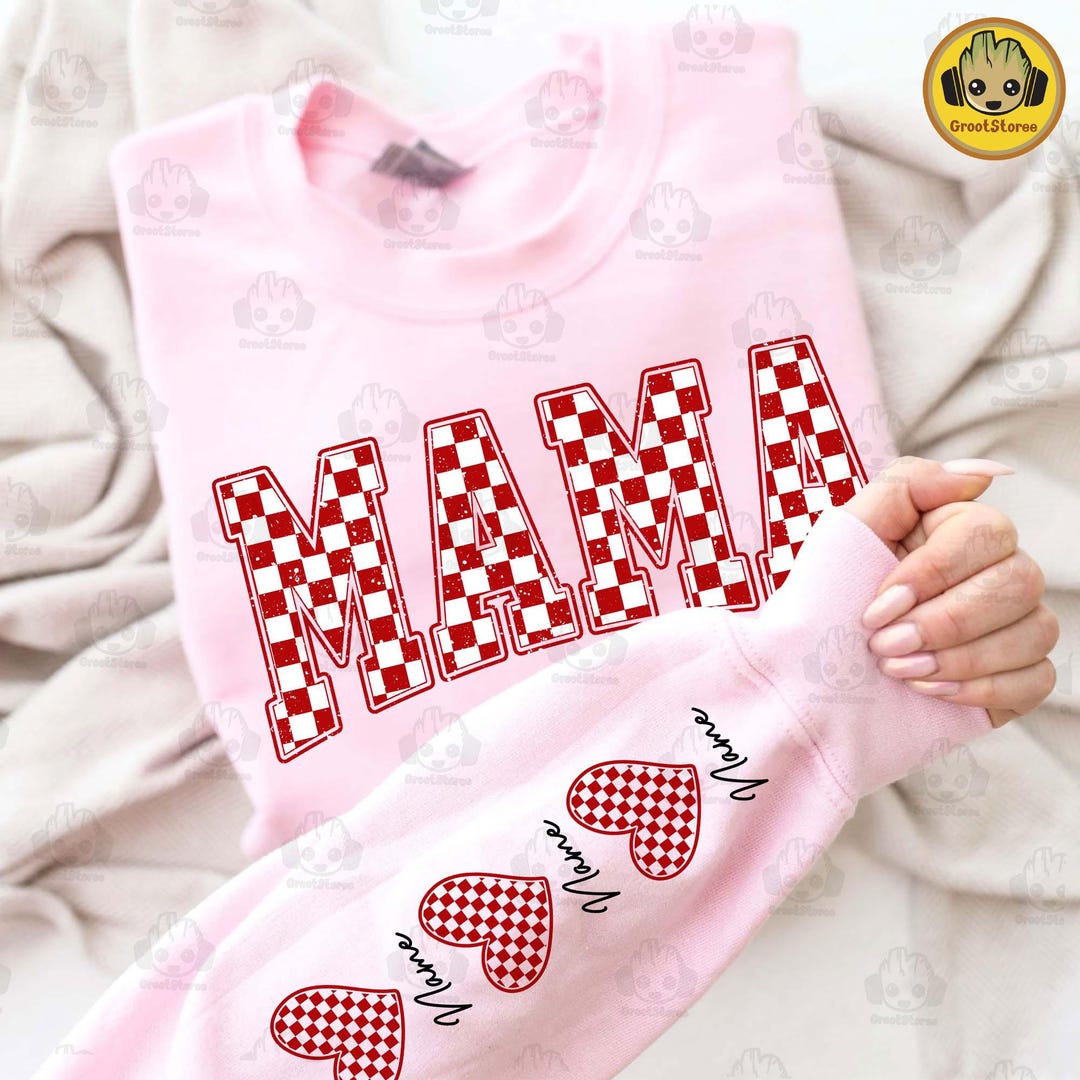 Mama Valentine Png, Retro Valentine Png, Custom Name Valentine Png ...