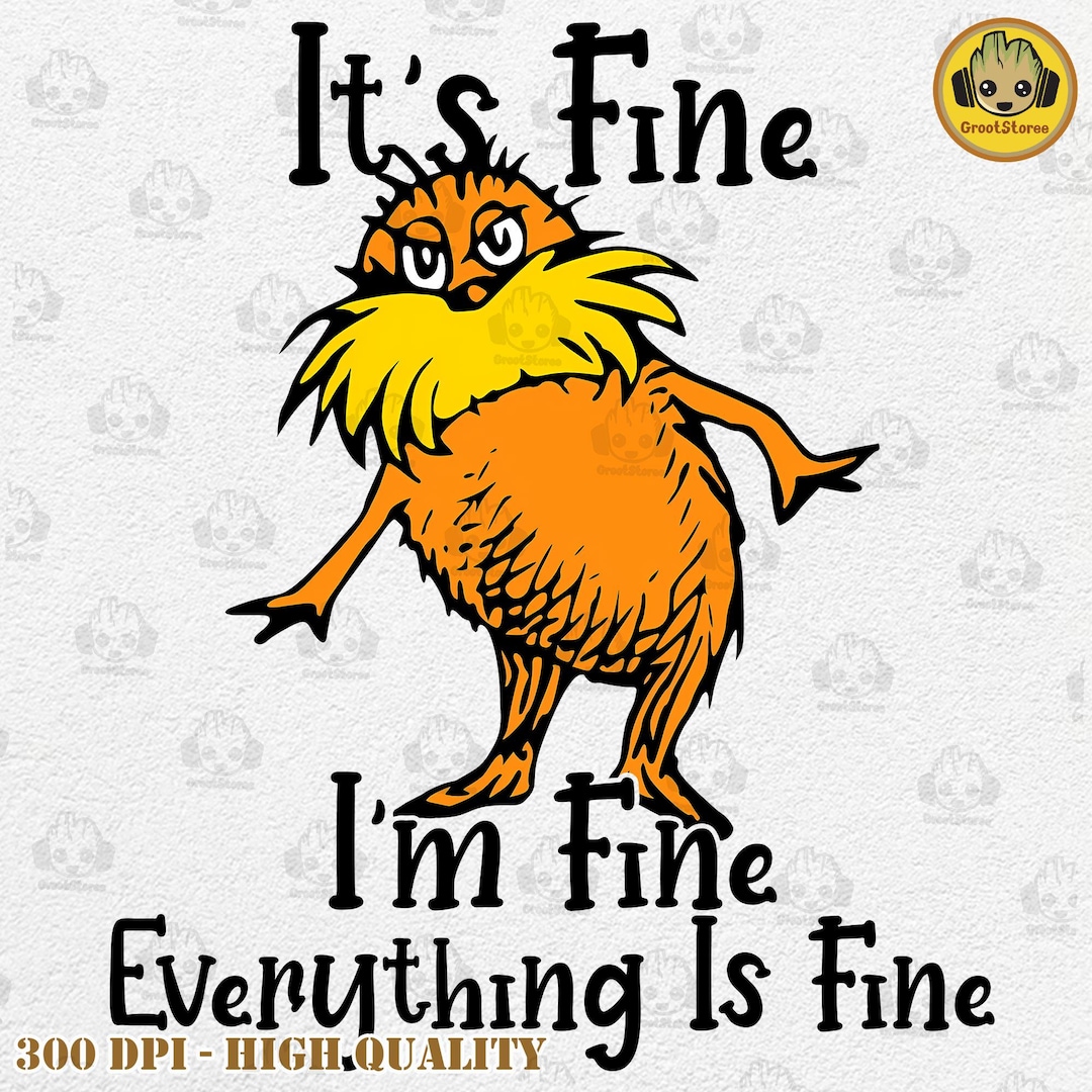 Its Fine Png, Im Fine Png, Everything is Fine Png, Read Across America ...