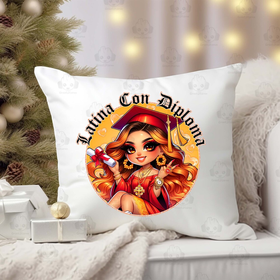 Para Mi Familia Chicano Png Bundle, Graduation Chibi Style Png ...